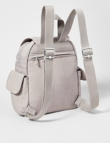 Kipling Women's City Pack Mini Backpacks, Grey Grey, 14x27x29 cm (LxWxH)