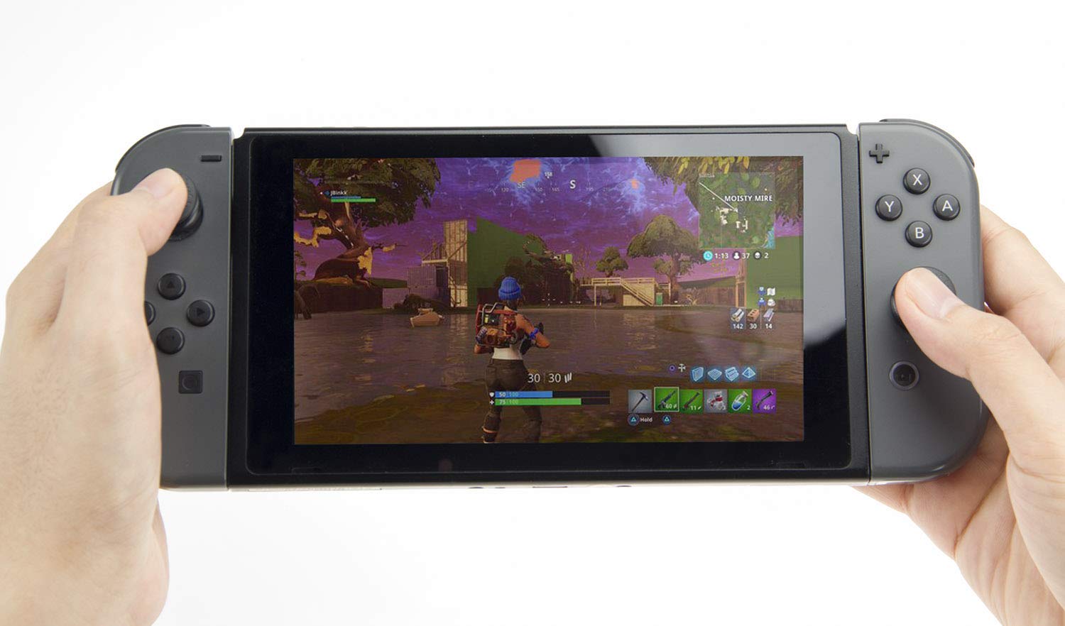 iMW Joy-Con Caps (4 Packs) - Black - Nintendo Switch Standard Edition