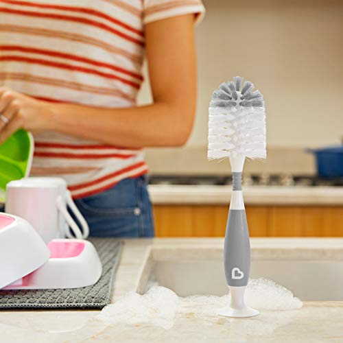 Munchkin® Bristle™ Bottle Brush, Grey, 2 Pack