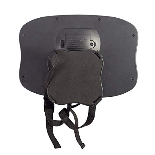 Baby Car Mirror LED Light Adjustable Shatterproof Back Seat Facing Rear Ward View Mirrors FOB Control Headrest Mount Large Angle