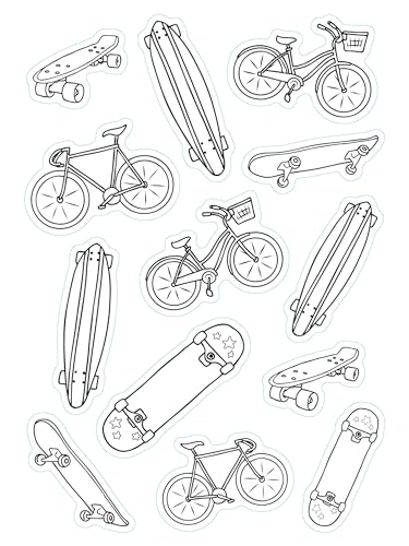 Color Your Own Stickers: 500 Stickers to Design, Color, and Customize (Pipsticks+Workman)