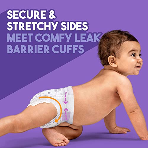 Luvs Size 3 Baby Diapers, Platinum Protection Bluey Diapers for Day & Night, Size 3, 34 Count (Packaging May Vary)