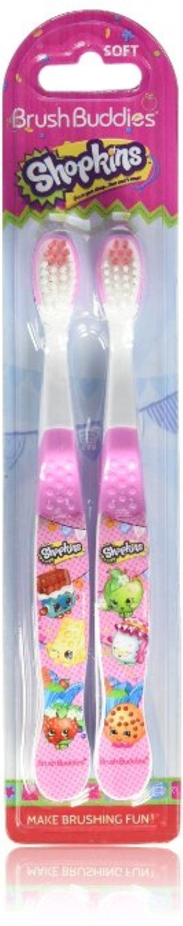 Shopkins Manual Toothbrushes 2pk