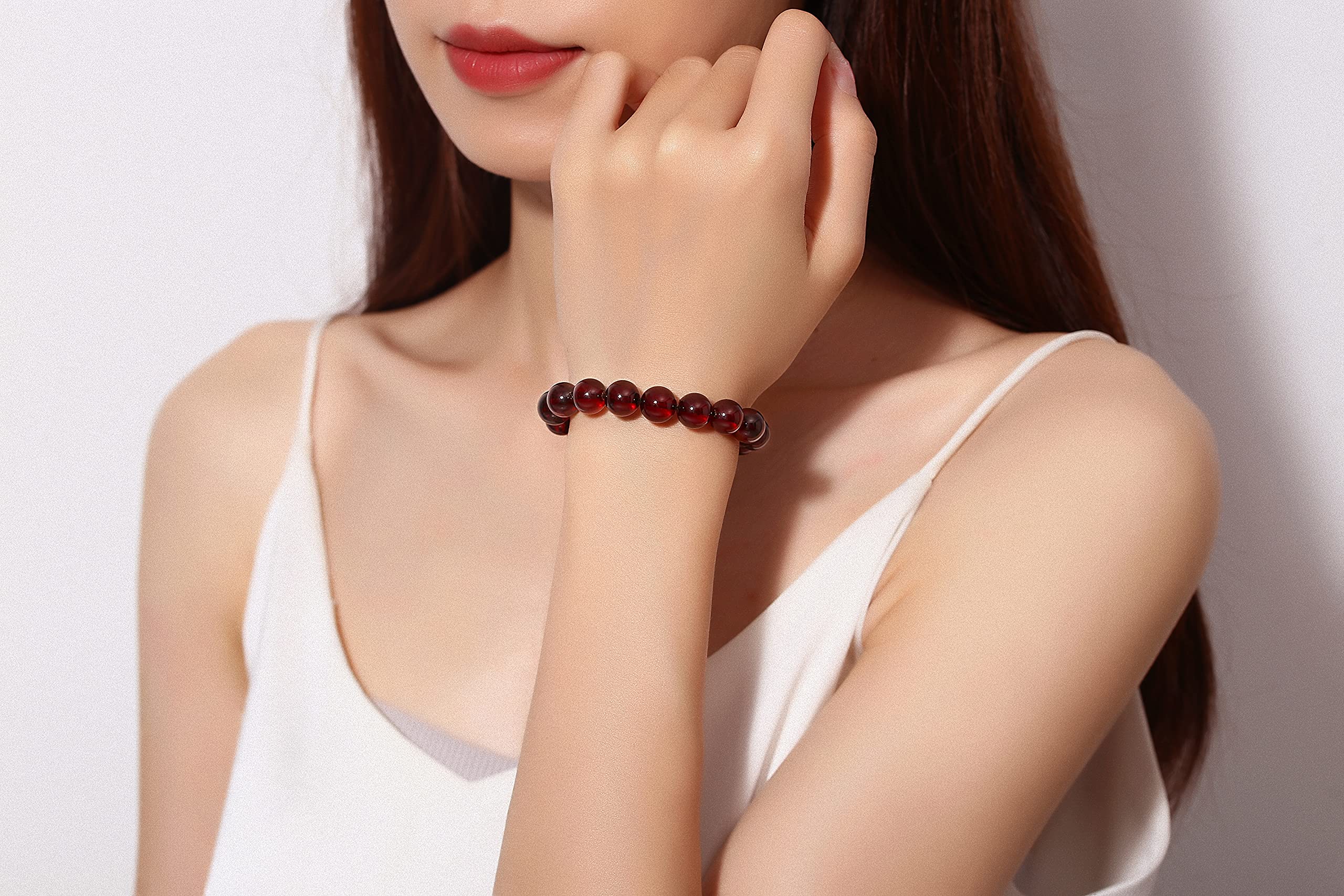Baltic amber bracelet for women Size10mm 7inches Amber bracelet