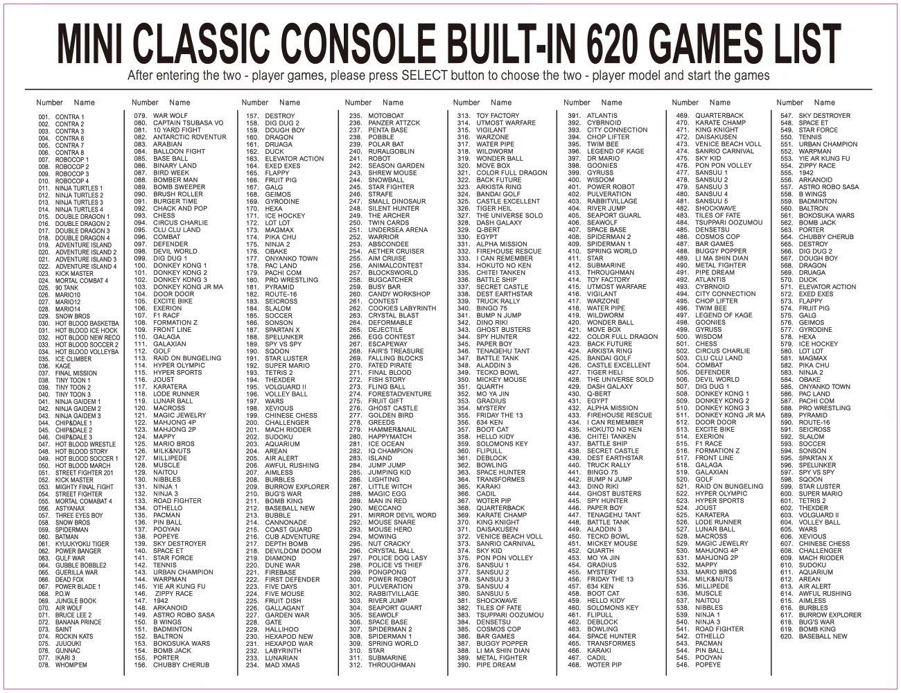 LIFTREN Plug & Play Classic Handheld Game Console,Classic Game Console Built-in 620 Game Handheld Game Console, Video Game Player Console for Family TV Video (Game Console-01)
