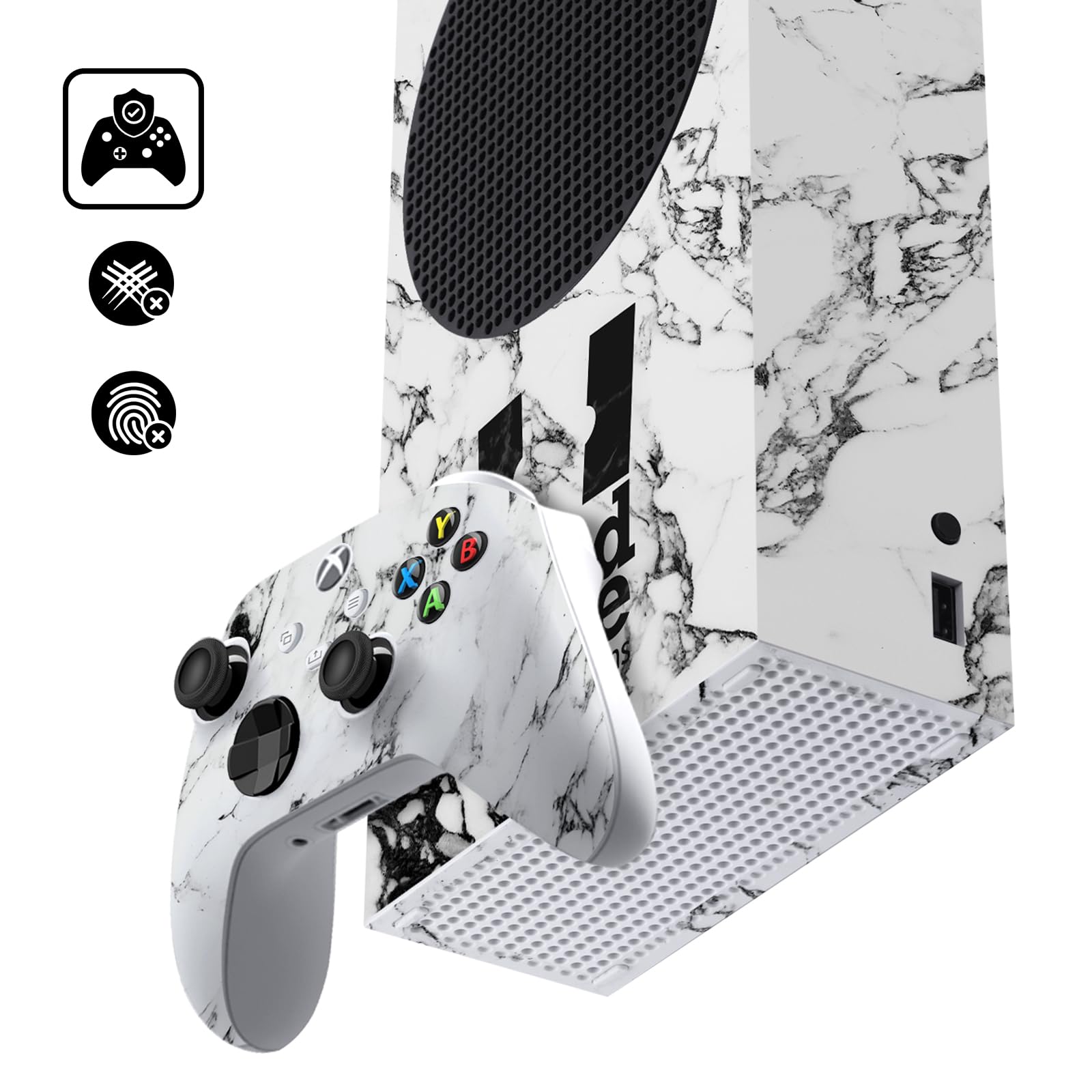 Head Case Designs Officially Licensed Assassin's Creed Half Legacy Typography Vinyl Sticker Gaming Skin Decal Cover Compatible With Xbox Series S Console