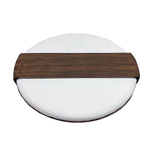 Ball & Cast Coffee Table, Dia 31.5", Light Beige