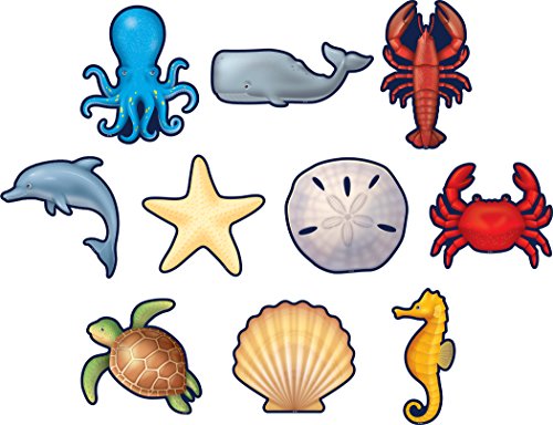 Teacher Created Resources (8895) Nautical Sea Life Accents