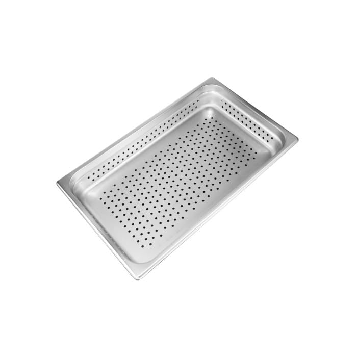 CAC China SSPF-25-2P Full Size Perforated Steam Pan 2 1/2"