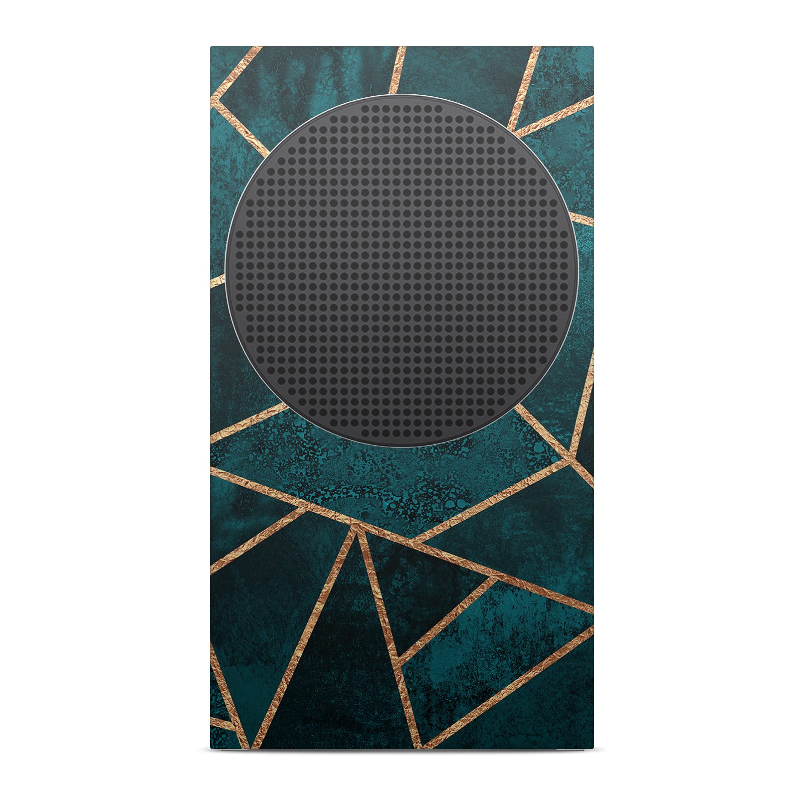 Head Case Designs Officially Licensed Elisabeth Fredriksson Deep Teal Stone Art Mix Vinyl Sticker Gaming Skin Case Cover Compatible with Xbox Series S Console and Controller Bundle