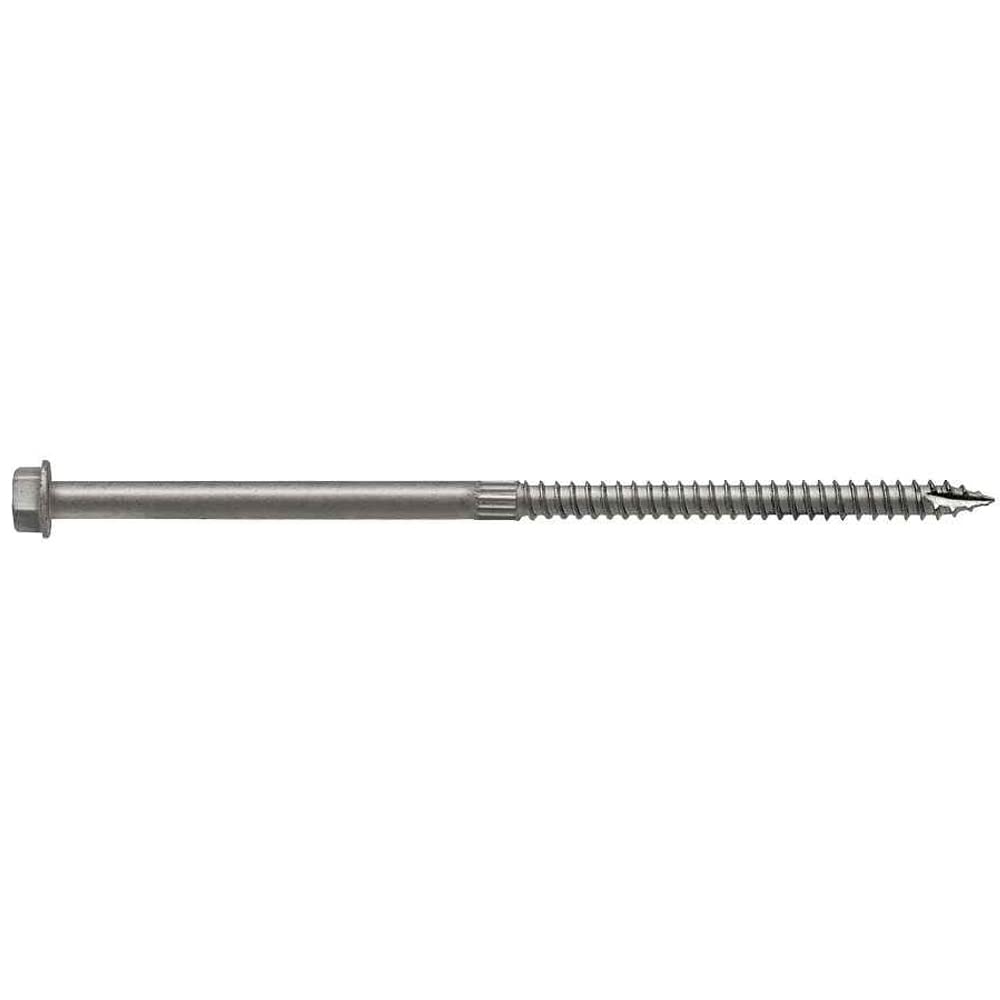 Simpson Structural Screws SDS25600-R10 Threaded Structural Wood Screw, 1/4-Inch by 6-Inch with 3-1/4-Inch