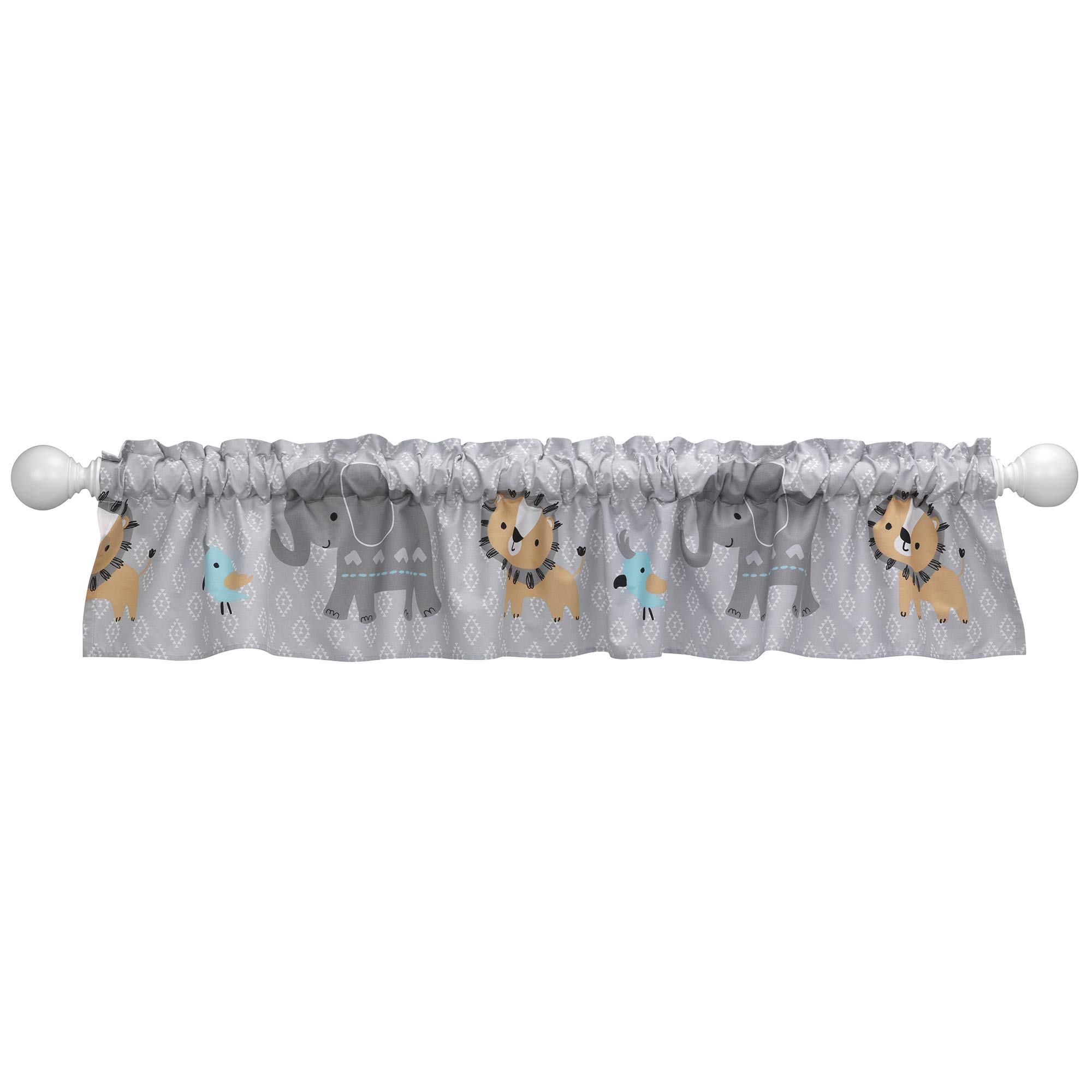 Bedtime Originals Jungle Fun Elephant/Lion 8-Piece Baby Nursery Crib Bedding Set