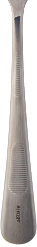 Mercer Culinary 18-8 Stainless Steel Saucier Spoon with Tapered Spout, 8-1/2 Inch