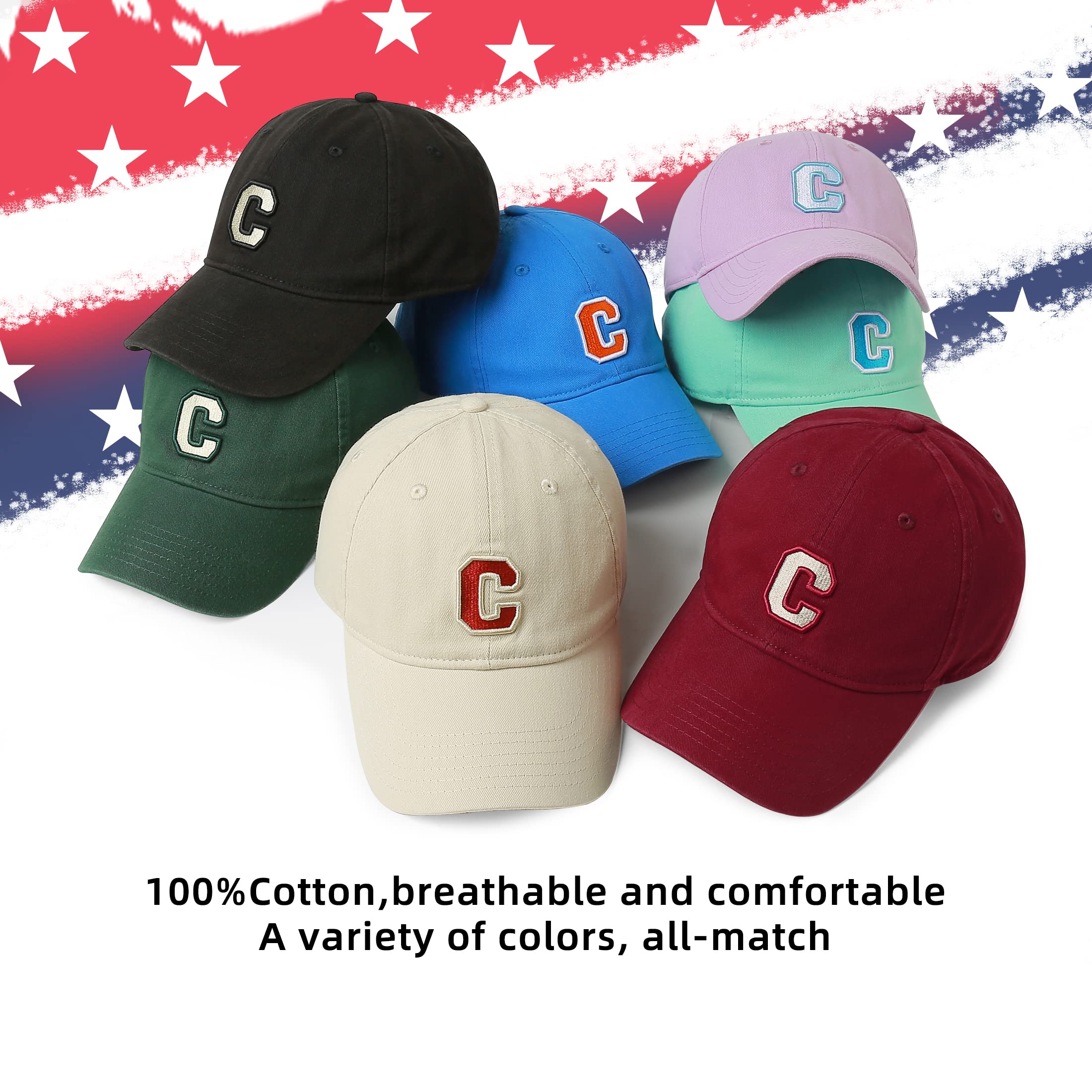 Baseball Cap Men Women Cotton Dad Hat Classic Plain Khaki Hat Adjustable Workout Hats Unisex Low Profile Hat