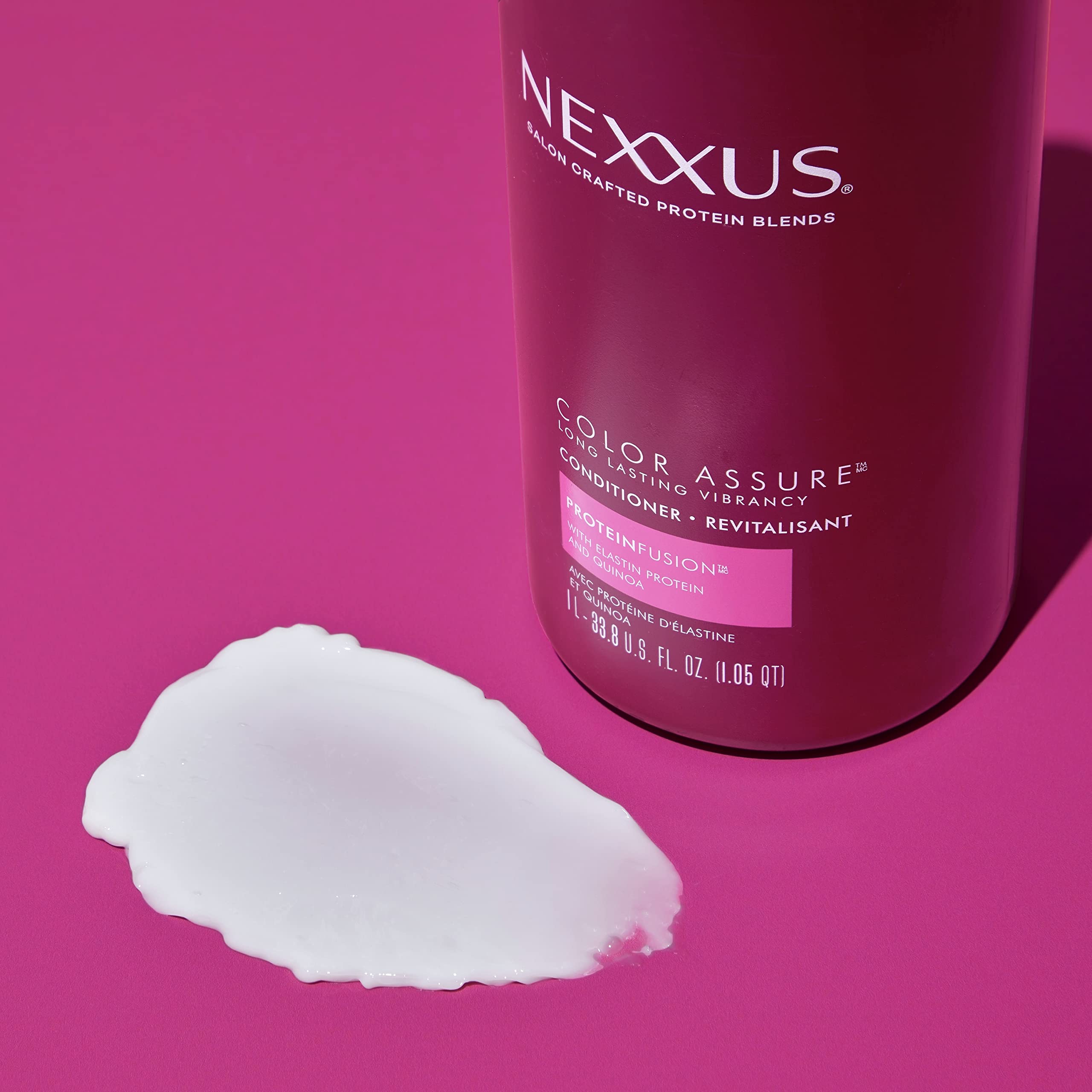 Nexxus Hair Color Assure Conditioner with ProteinFusion, For Color Treated Hair Color Hair Conditioner 33.8 oz