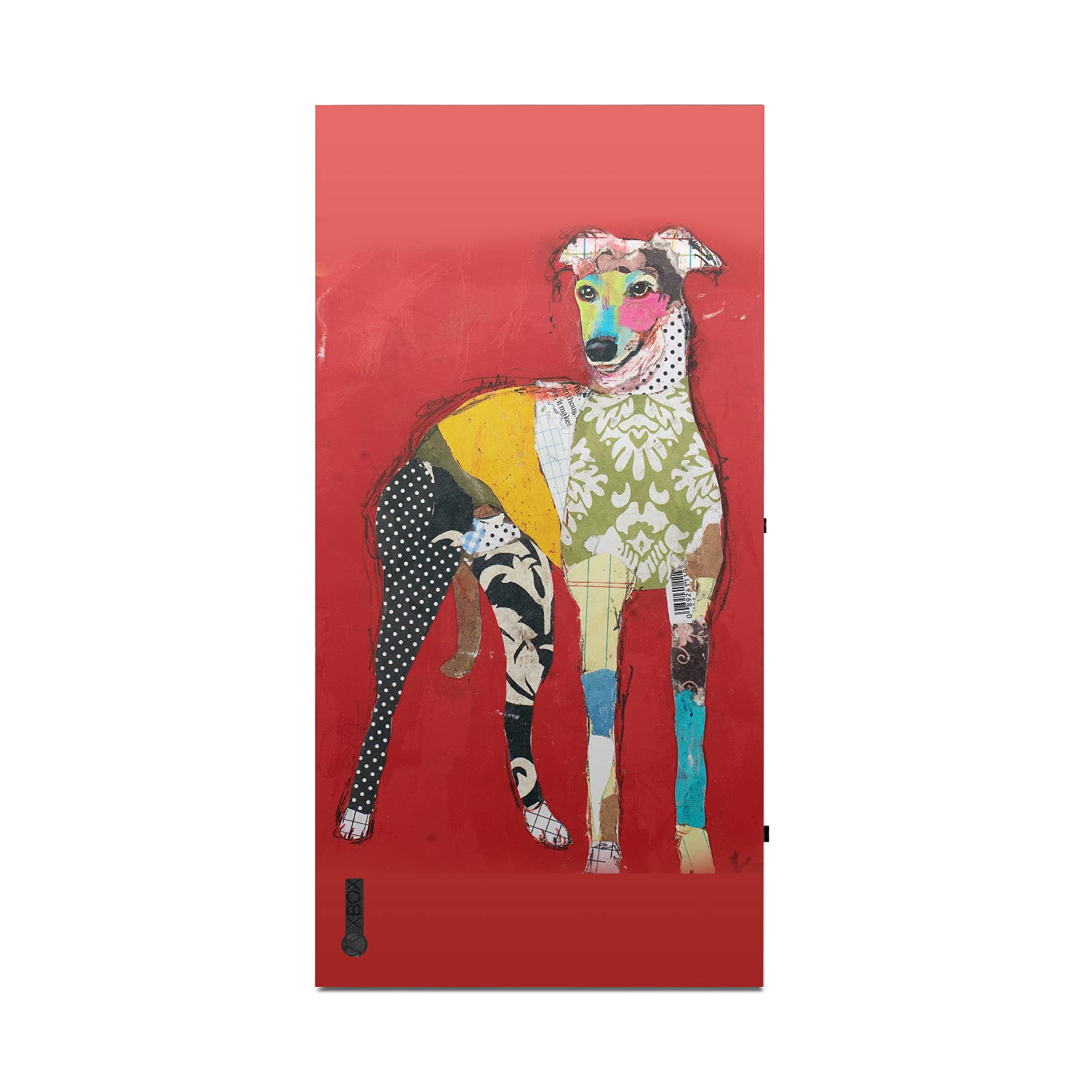 Head Case Designs Officially Licensed Michel Keck Greyhound Art Mix Vinyl Sticker Gaming Skin Case Cover Compatible with Xbox Series X Console