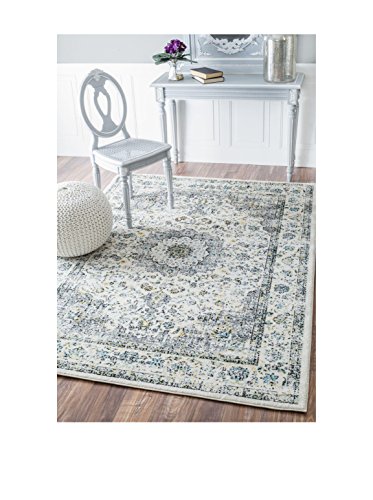 nuLOOM Verona Vintage Persian Area Rug, 4x6, Gray