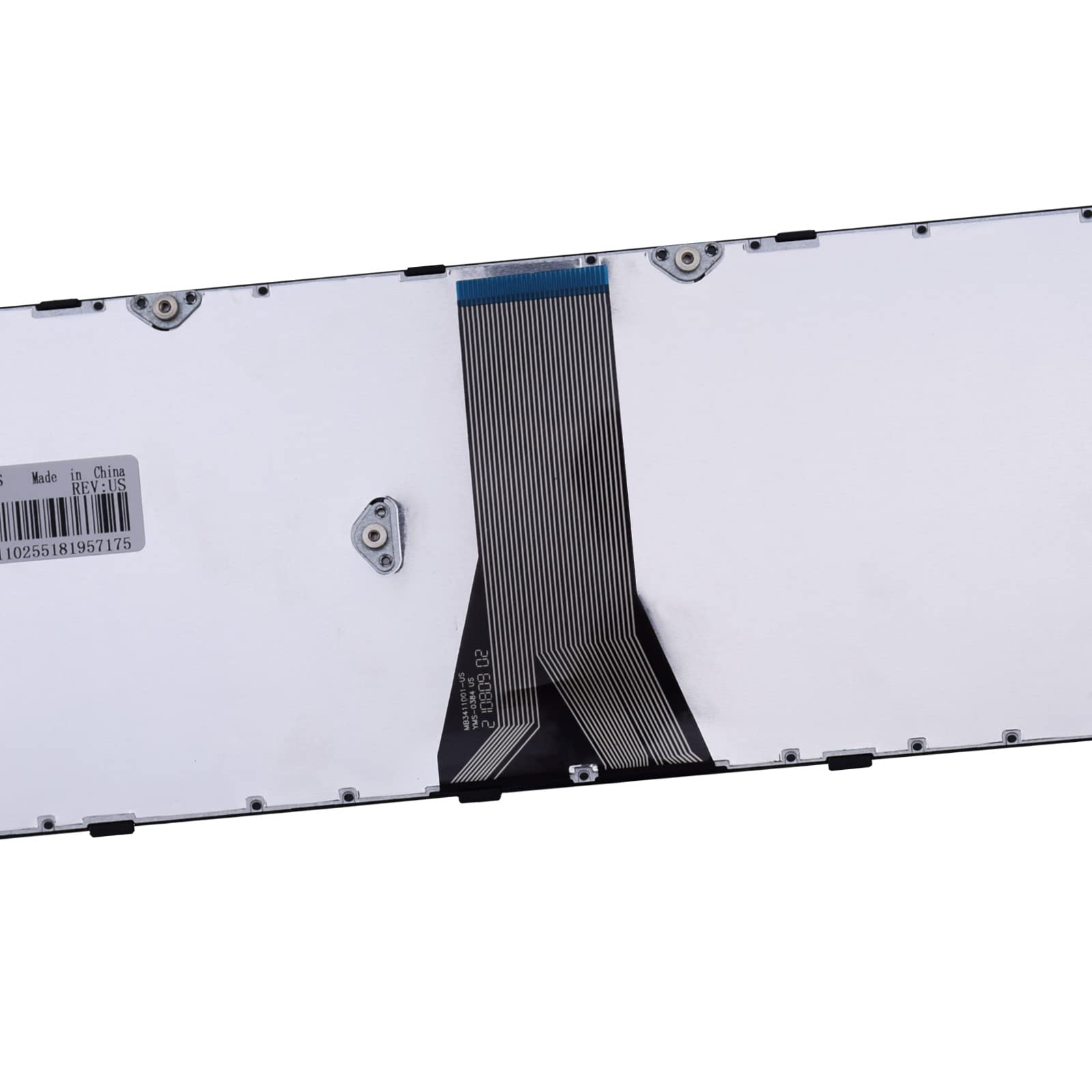 SUNMALL Laptop Keyboard Replacement with Frame Compatible with Lenovo LdeaPad Flex 2 15 B50 B50-30 B50-45 B50-70 B50-80 B51-80 G50 G50-30 G50-45 G50-70 G50-80 G50-75 Z50 US Layout