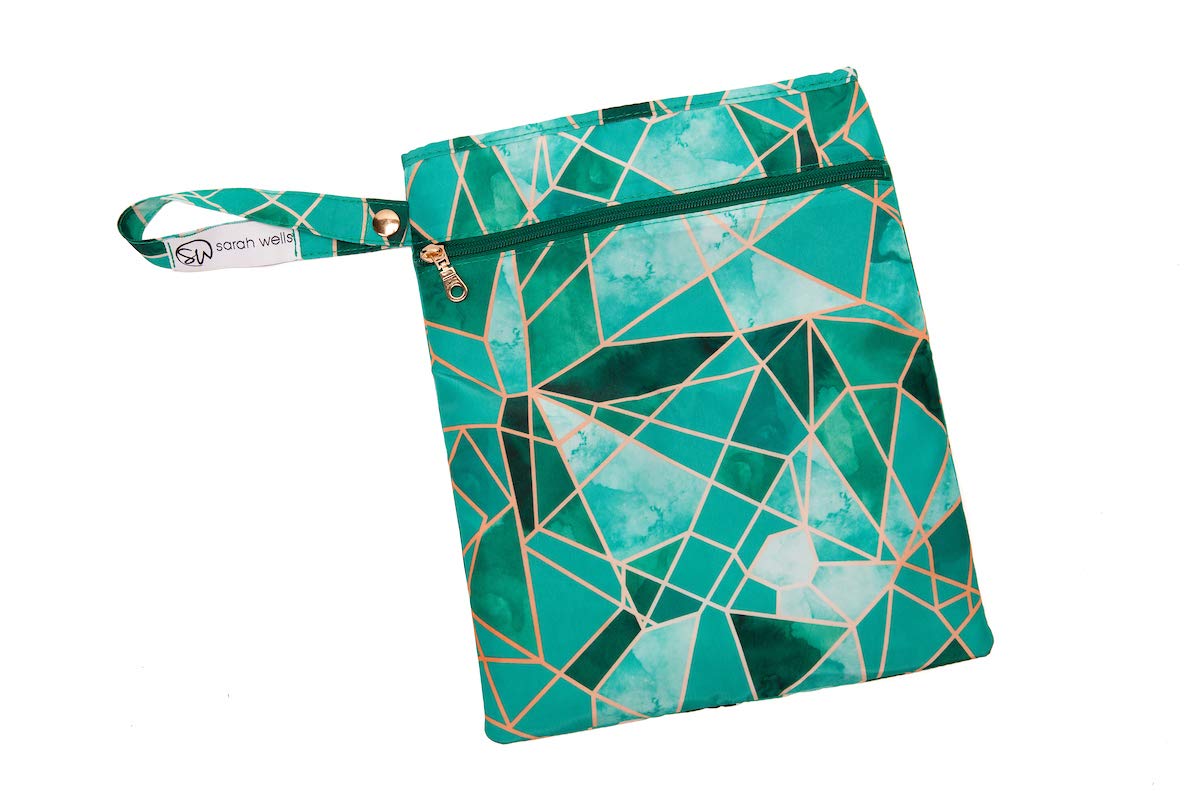 Sarah Wells Pumparoo Wet/Dry Bag for Breast Pump Parts (Mosaic)
