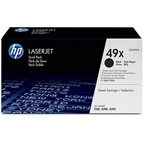 HP LaserJet Dual Pack Black Print Cartridge