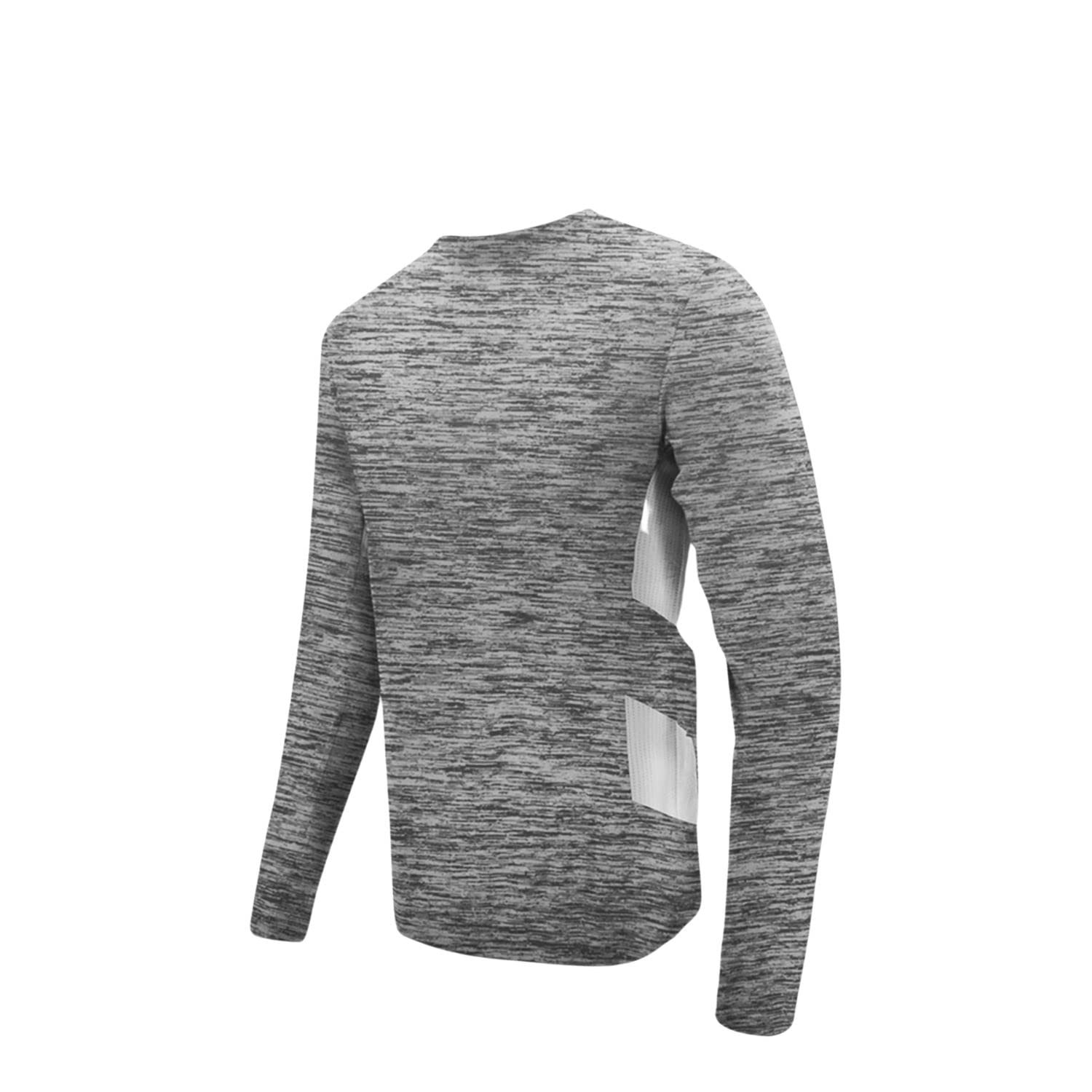 Banana Boat Mens Long Sleeve UPF 50+ Water Proof | UV Protection | Wind Proof | Breathable Performance Tee with Mesh Panels | Space Grey