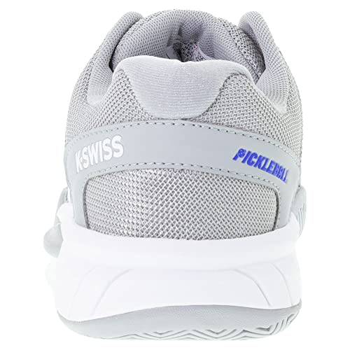 K-Swiss Women's Express Light Pickleball Shoe, Highrise/White, 7 M