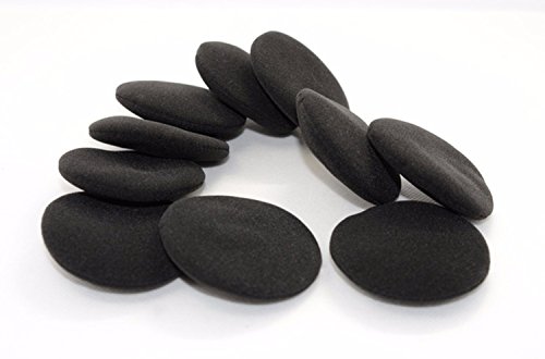 YunYiYi 10 Pcs Replacement Sponge Earpads Foam Ear Pads Pillow Cushion Cups Cover Repair Parts Compatible with Sennheiser PC8 USB Headphone Headset