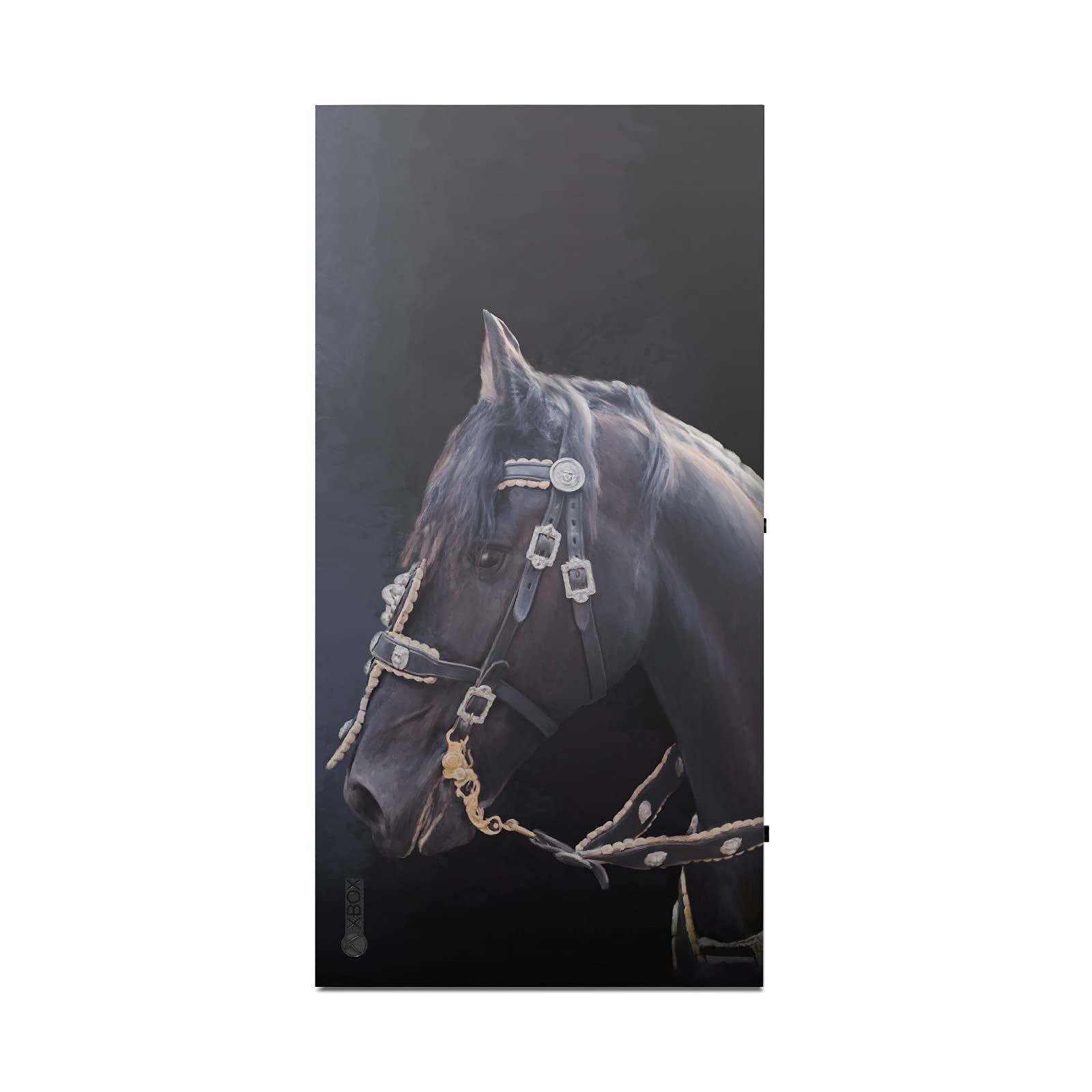 Head Case Designs Officially Licensed Simone Gatterwe Friesian Horse Art Mix Vinyl Sticker Gaming Skin Decal Cover Compatible With Xbox Series X Console