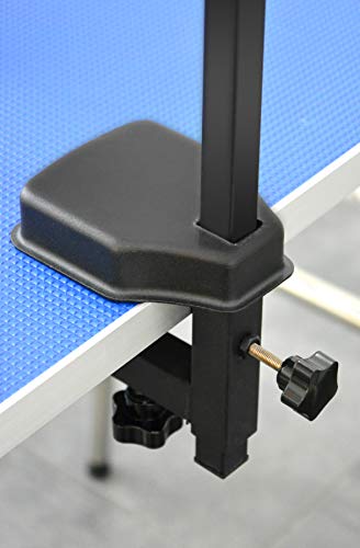 SHELANDY Pet Grooming arm with clamp for Large and Small Dogs - 35 inch Height Adjustable and Free Two No Sit Haunch Holder,Black