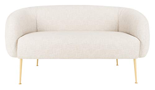 Safavieh Couture Collection Alena Glam Oatmeal Loveseat