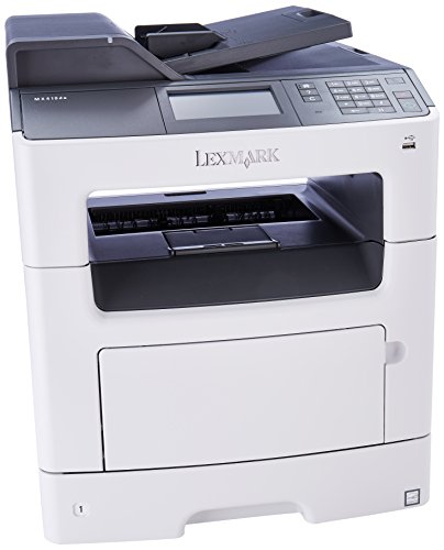 Lexmark MX410de Monochrome All-In One Laser Printer, Scan, Copy, Network Ready, Duplex Printing and Professional Features