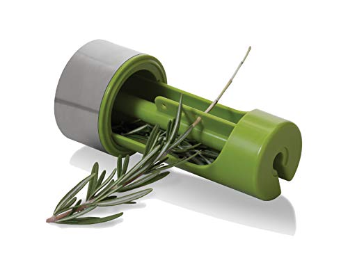 Microplane Herb Grinder and Leaf Stripper Seasoning Herb Mill (Stainless Steel)