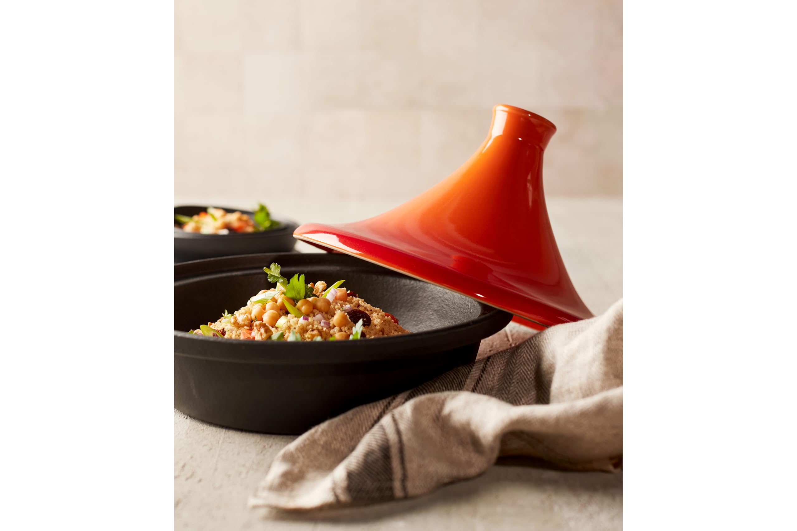 Cosy & Trendy 6356984 Induction Tagine, D 25 CM, Black