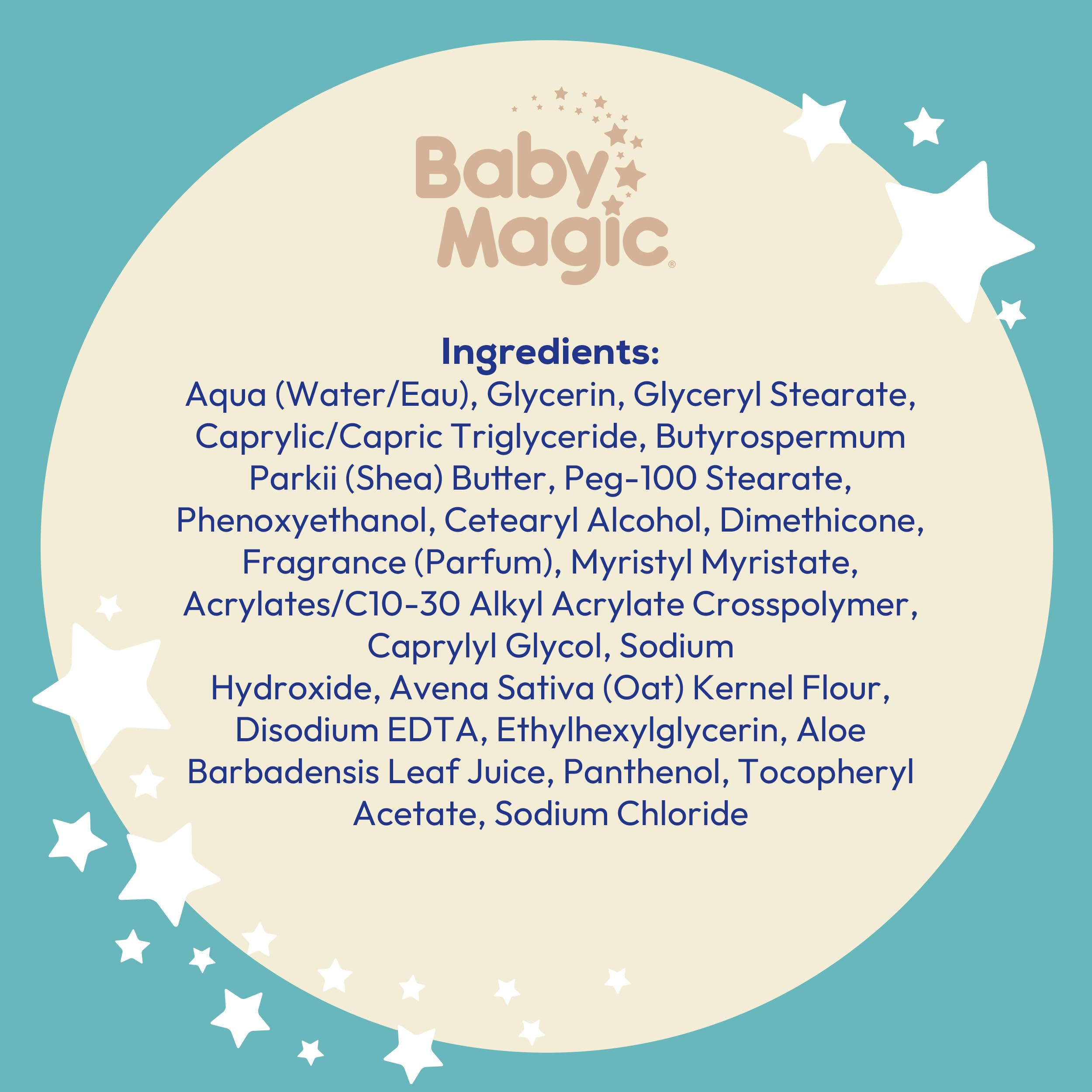 Baby Magic Creamy Whipped Butter Vanilla Oat, 8.4 oz