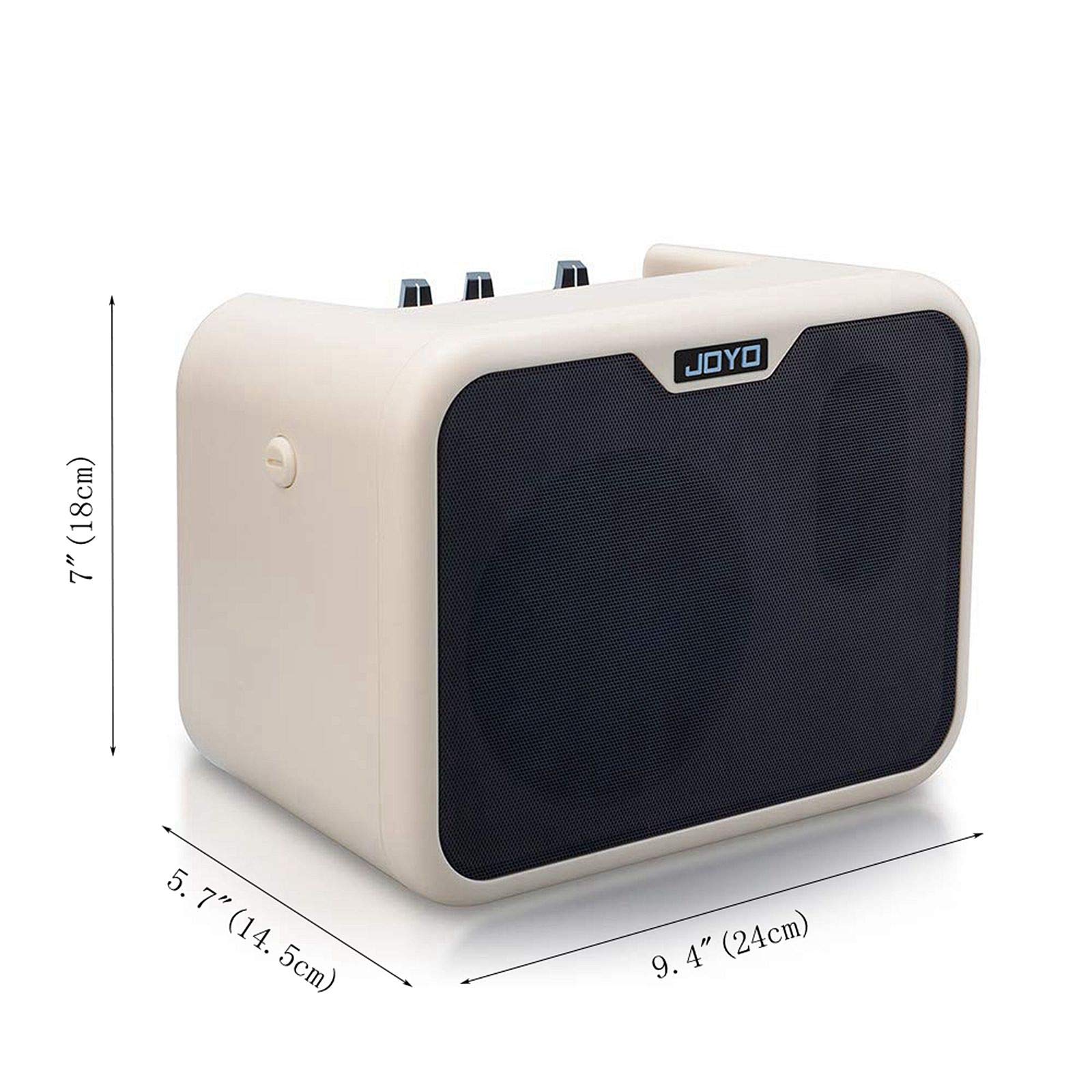 Bass AMP Protable Bass Guitar Amplifer with Guitar Strap Mini Bass Amplifer MA-10B Dual Channel 10W for Practicing Bass Indoor Or Small Party