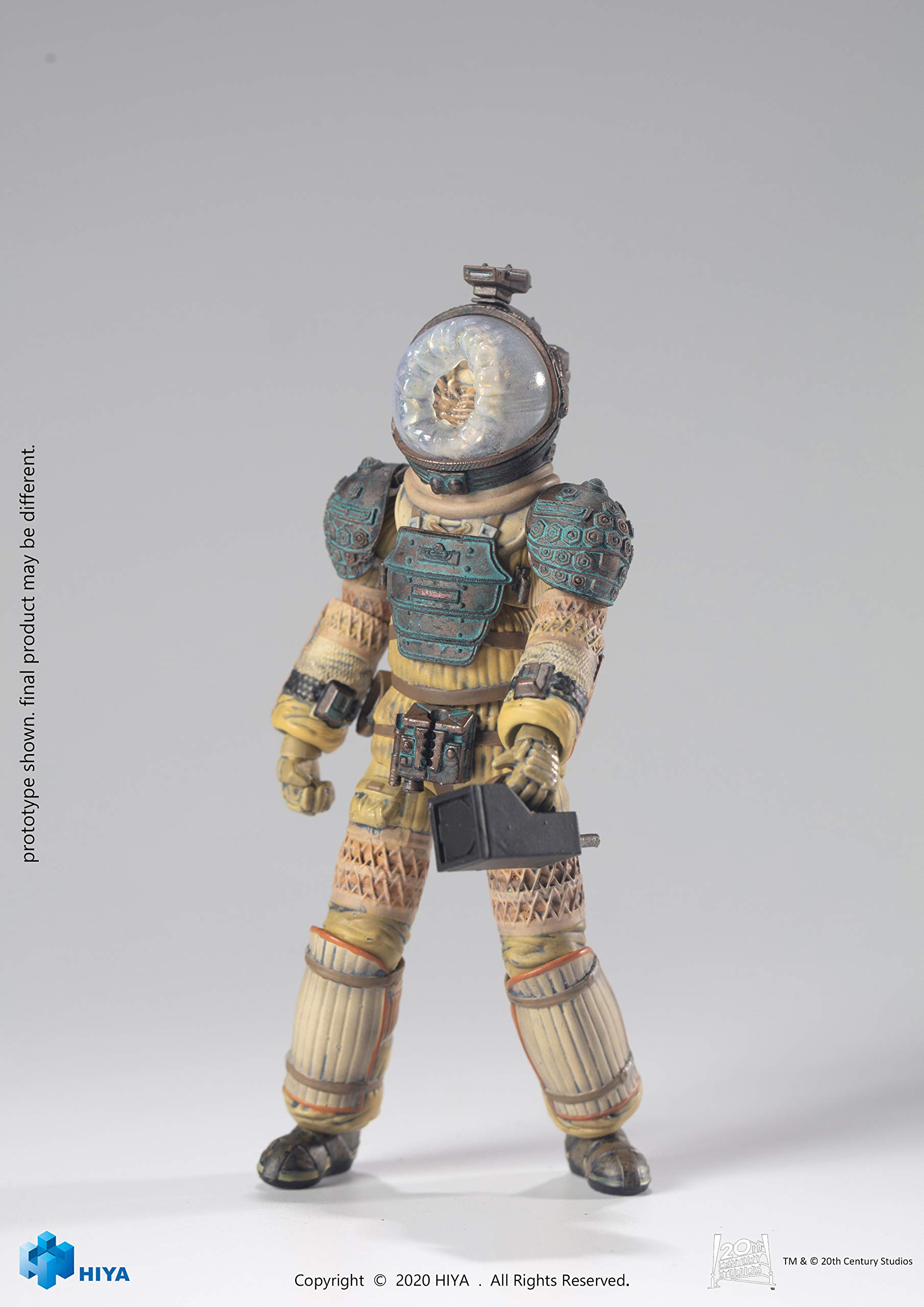 Hiya Toys Alien: Kane 1:18 Scale Action Figure, Multicolor