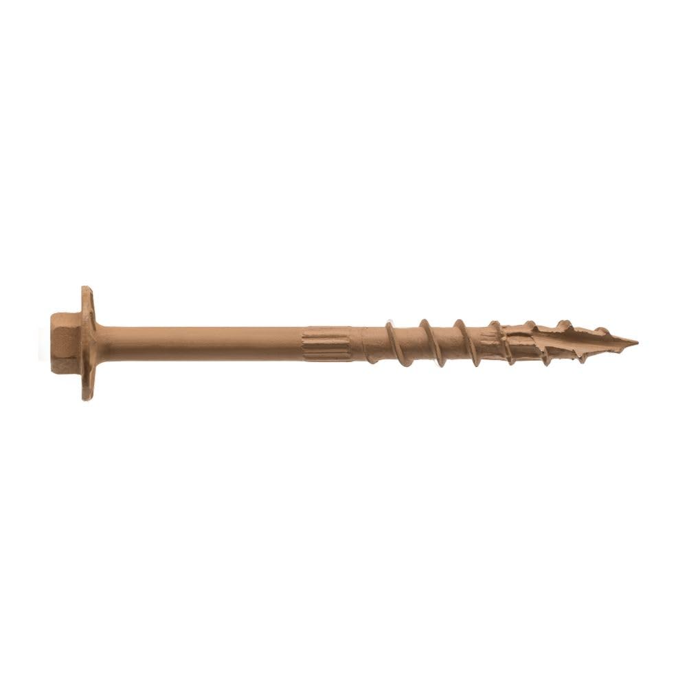 Simpson Strong-Tie SDWH19300DB-R50 Strong-Drive SDWH Timber-HEX Screw — 0.195 in. x 3 in. 5/16 Hex, DB Coating (50-Qty)