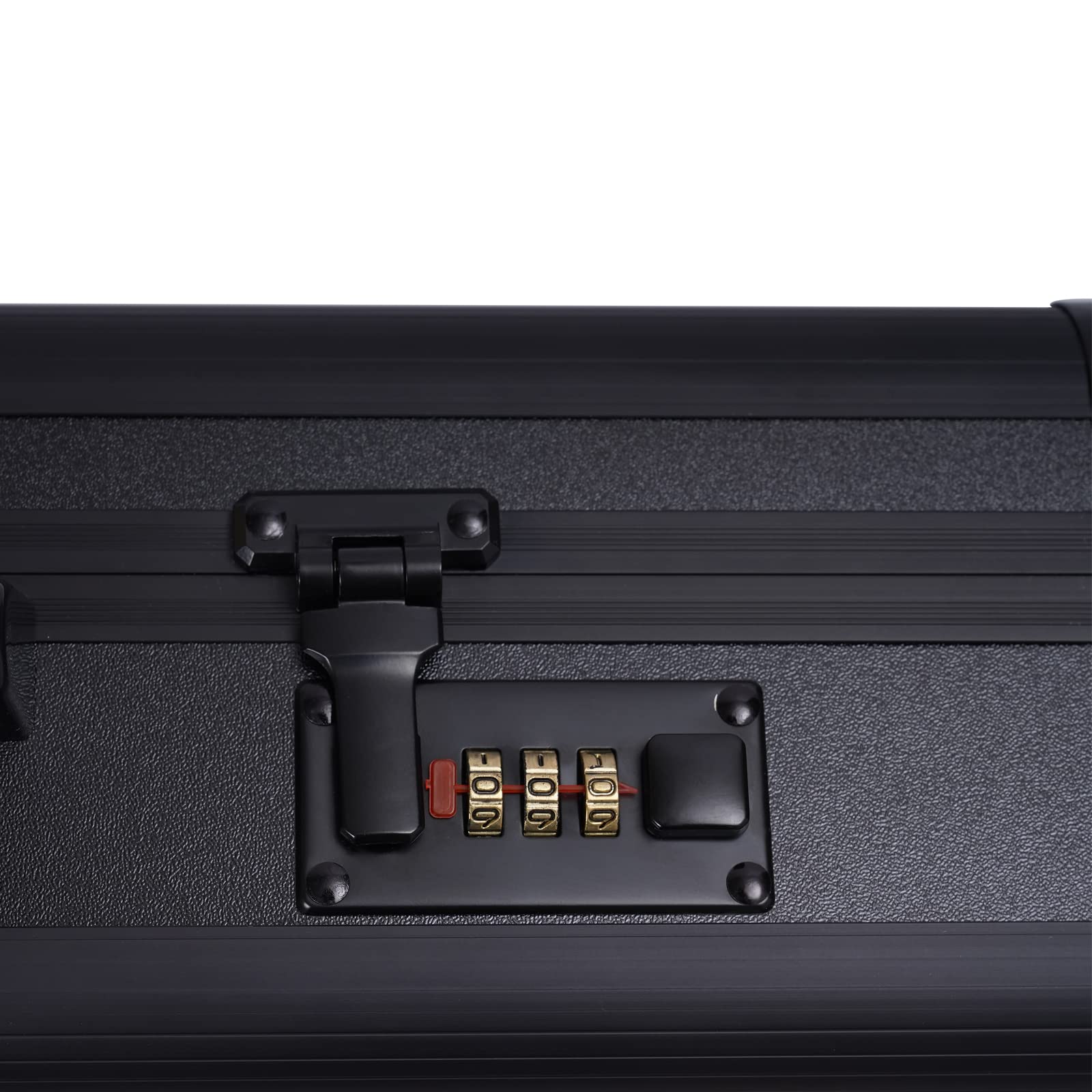 Barber Carrying Case,Professional Stylist Tool Carry Case,Salon Hair Cutting Grooming Kit Storage Organizer with Handle and Secure Numlock for Clippers, Scissors, Barber Supplies