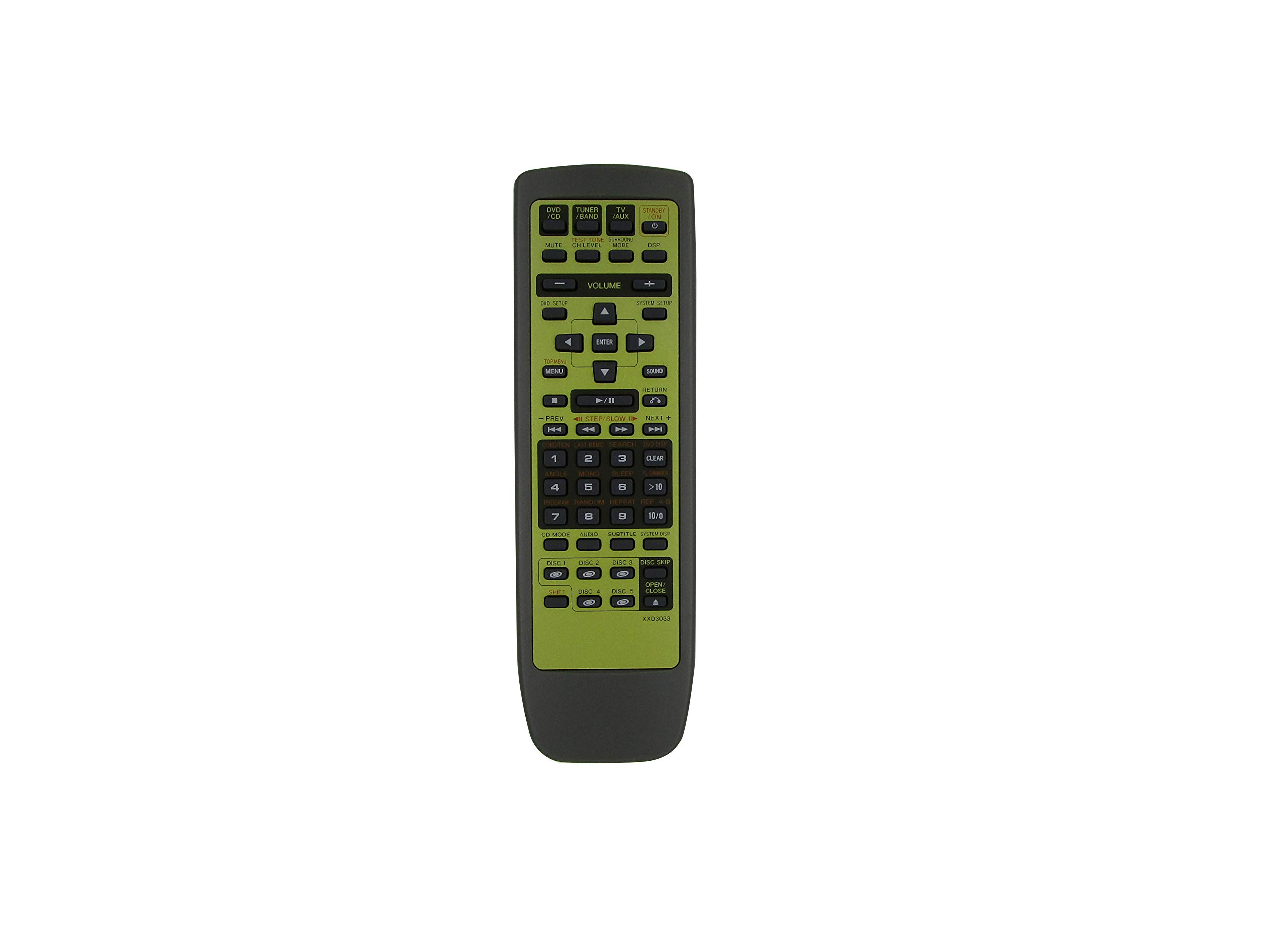 HCDZ Replacement Remote Control for Pioneer XV-HTD640 XV-HTD540 XV-HTD630 XV-HTD340 XXD3080 AXD7354 DVD CD Receiver