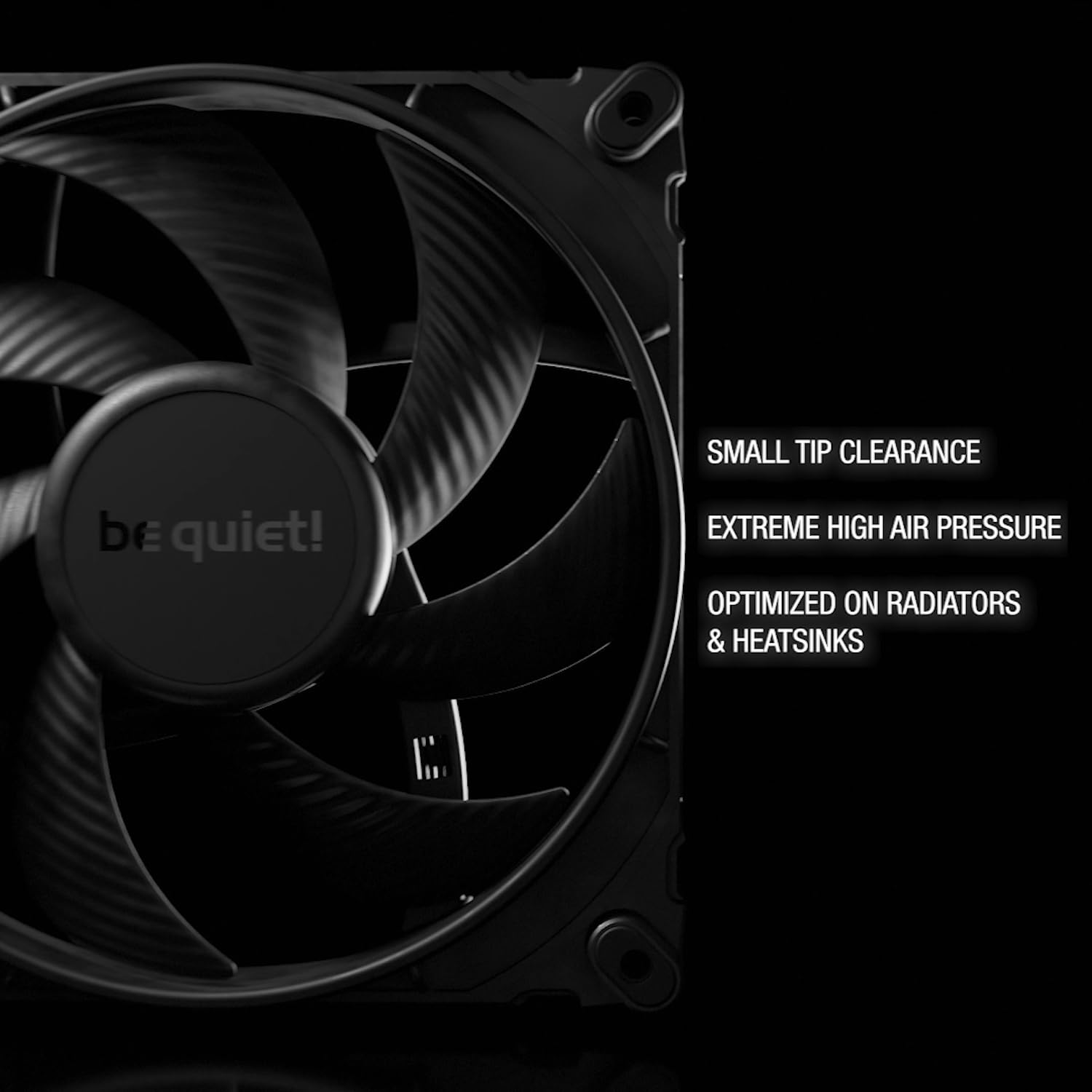 be quiet! Silent Wings Pro 4 120mm PWM 3000 RPM Premium Low Noise Cooling Fan | 4-Pin | BL098