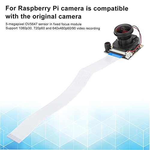 Camera Module RPI Camera IR Cut ‑175° for Raspberry Pi with Photosensitive Infrared Light