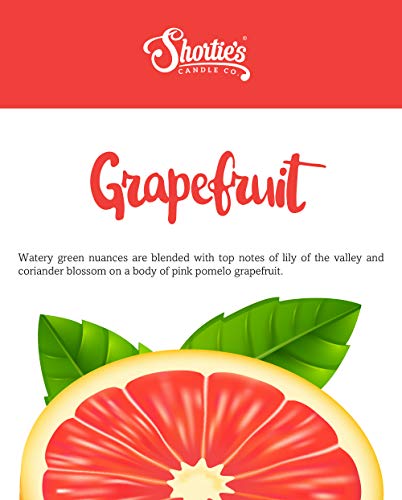 Shortie's Candle Company Grapefruit Wax Melts Multi Pack - Formula 117-2 Highly Scented Bars - Made with Essential & Natural Oils - Fruit & Berry Air Freshener Cubes Collection