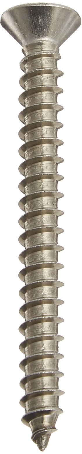 Small Parts 1440APF188 18-8 Stainless Steel Sheet Metal Screw, Plain Finish, 82 degrees Flat Head, Phillips Drive, Type A, #14-10 Thread Size, 2-1/2" Length (Pack of 10)