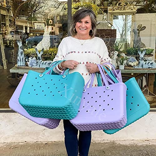 Rubber Beach Bag Waterproof Sandproof Outdoor Travel Tote,For Beach,Sports