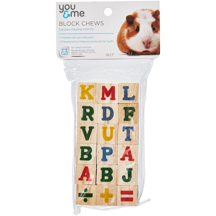 You & Me Block Chews for Small Animal, 2.19 oz.