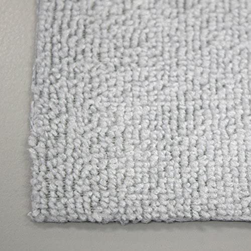 The Rag Company - Edgeless All-Purpose Utility Cleaning Towels - Commercial Grade, 80/20 Microfiber Blend, Auto, Home, Office, 245gsm,12in. x 16in, Light Grey (24-Pack)