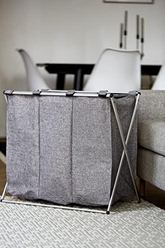 Wenko Trio Laudry bag, Gray
