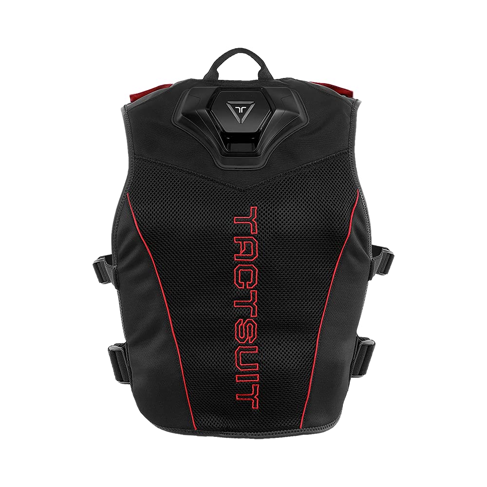 bHaptics TactSuit X16 — Haptic Vest with 16 Vibration Motors for VR — with Audio Accessories and Replacement Lining