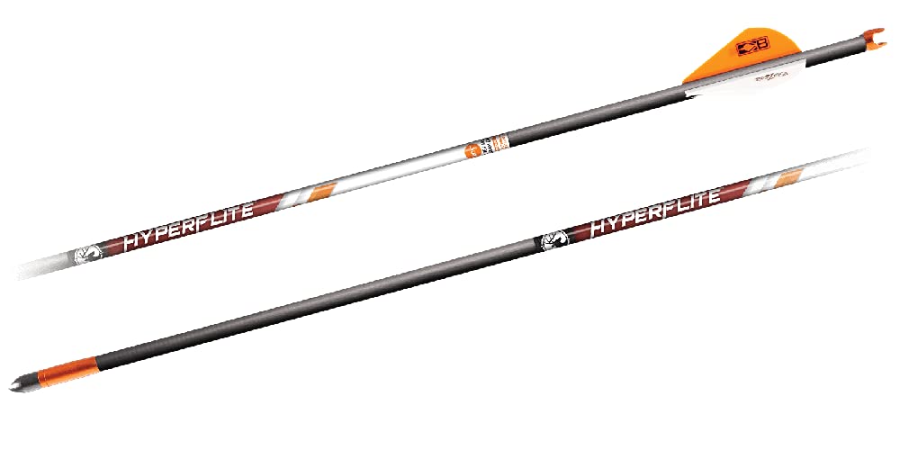 Barnett Archery Barnett 22" Hyperflite Crossbow Arrows, Precision Hunting Bolts for Barnett Hyper Series Crossbows, 5-Pack