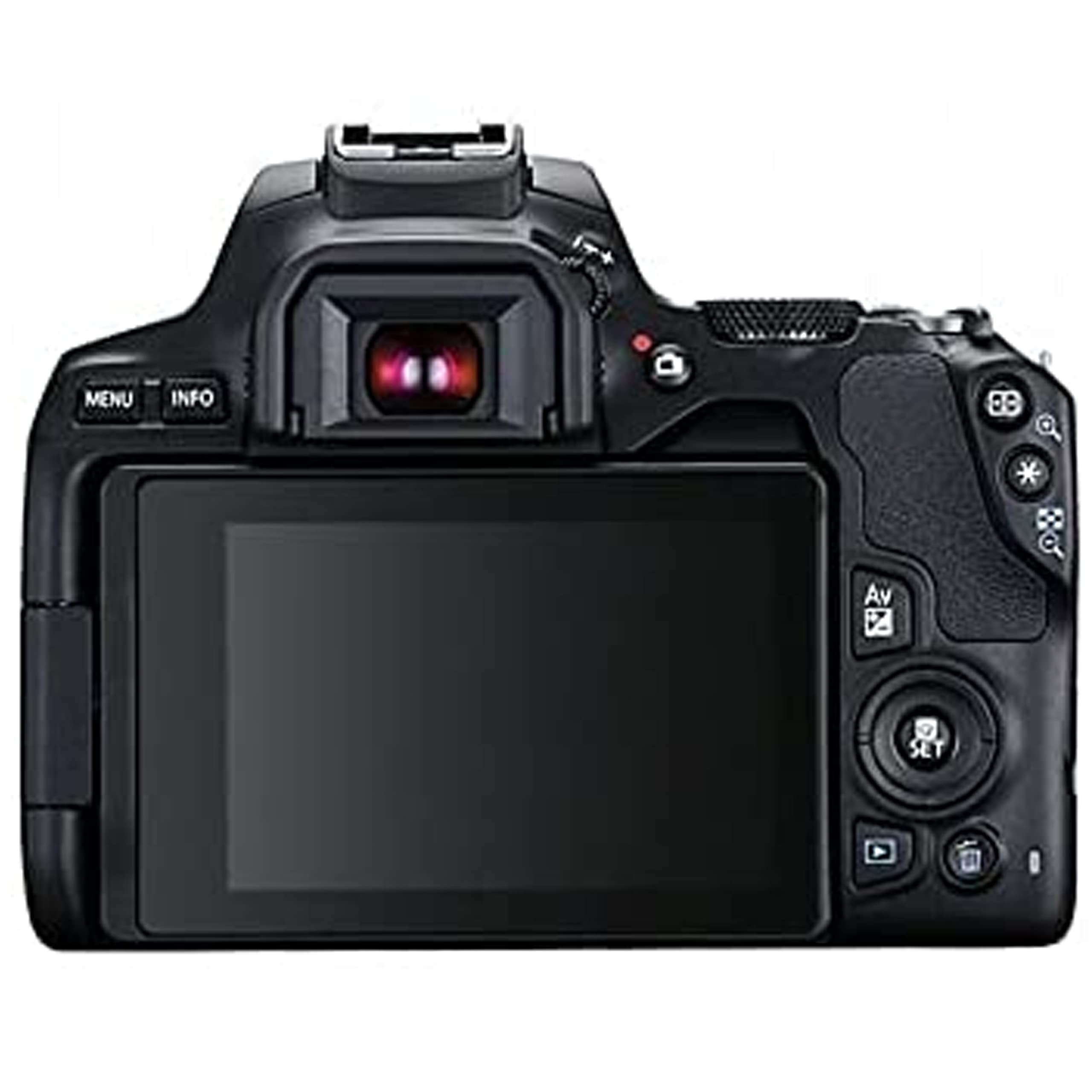 Canon EOS 250D (Rebel SL3) DSLR Camera w/EF-S 18-55mm F/4-5.6 is STM Zoom Lens + 128GB Memory + Case + Tripod + Filters (36pc Bundle)